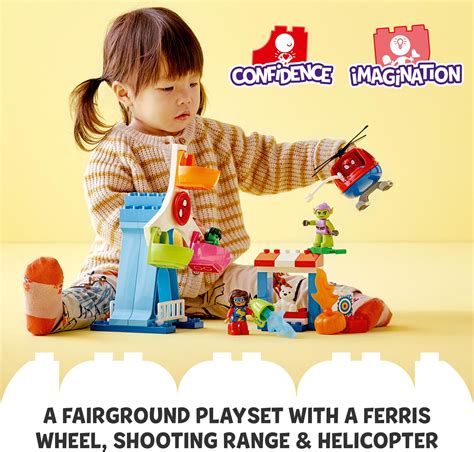 Lego Duplo Spider Man And Friends Funfair Set Lucky Duck Toys