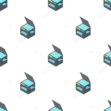 Printer 3 In 1 Pattern Seamless Background Texture Repeat Wallpaper