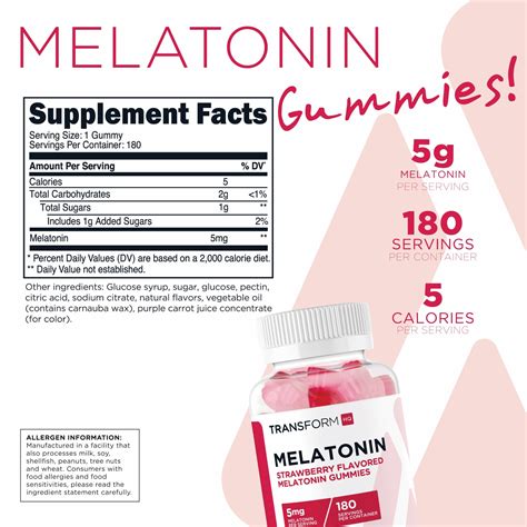 Melatonin Gummies Transformhq
