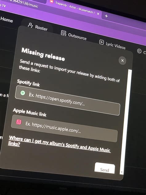 Add Missing Release Rmusixmatch
