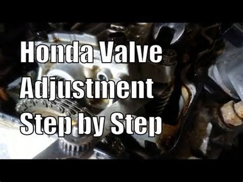 Honda Civic Valve Adjustment Honda 8th Gen Valve Adjustment Complete