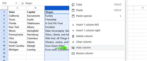 How To Hide Columns In Google Sheets Secret AI Tip