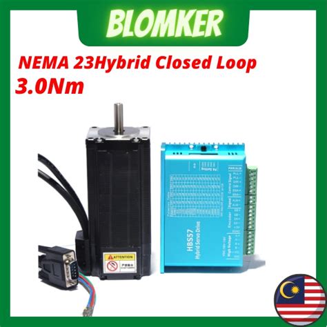 dl57 hbs57 57hse3n closed loop step motor 57 stepper motor driver 3nm