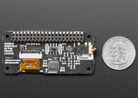 Pimoroni Pirate Audio Raspberry Pi Headphone Amplifier Geeky Gadgets