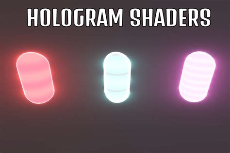 Ultimate Hologram Shader 시각 효과 셰이더 Unity Asset Store