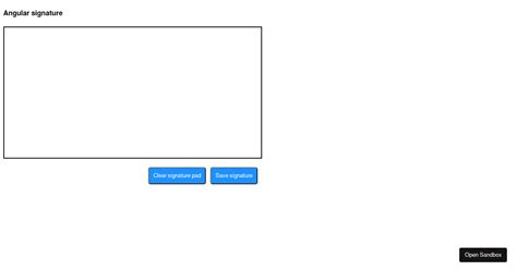 Angular2 Signaturepad Examples Codesandbox