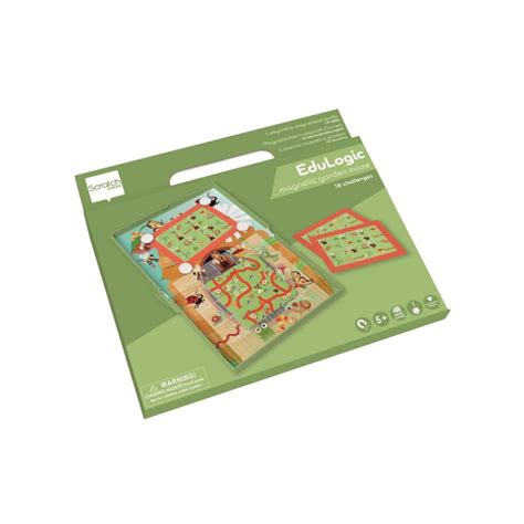 Magnetyczna Układanka 18 Kart Zadań Labirynt Ogród Scratch Magnetyczna Układanka 18 Kart Zadań Labirynt Ogród Scratch