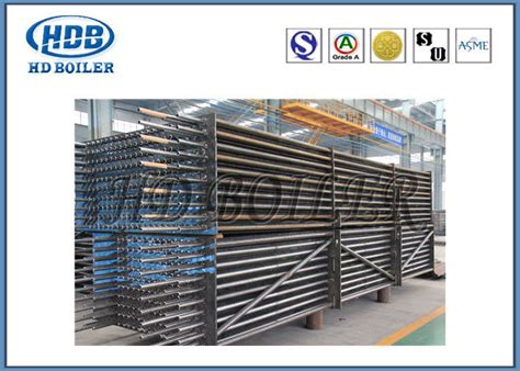 Hot Water Steam Boiler Stack Economizer For Cfb Boiler Power Station