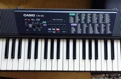 Casio Ctk 100 Elektronik Music Keyboard Diğer 922459006