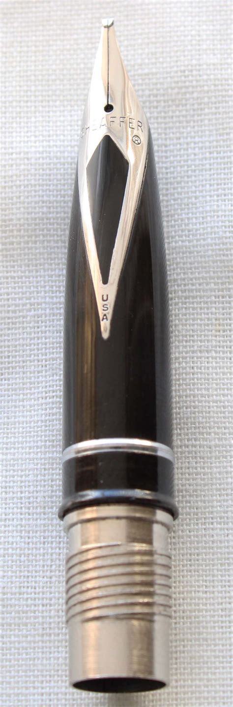 N993 Sheaffer Targa Classic Pd Ag Double Broad Stub 1 2mm Nib