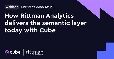 How Rittman Analytics Delivers The Semantic Layer Today With Cube