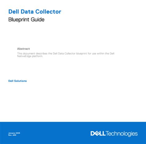 Dell Data Collector Blueprint Guide Dell Technologies Info Hub