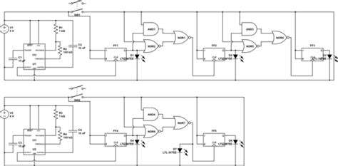 integrated circuit delay in cycle while making 3 bit up down counter