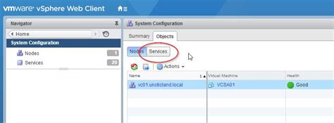 Stopping And Starting Services On Vcenter Service Appliance 6 Vcsa