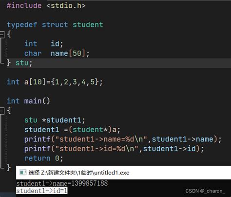结构体笔记（结构体嵌套、自引用，结构体指针） Csdn博客