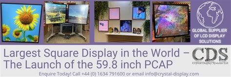 Largest Square Display In The World The Launch Of The 598 Inch