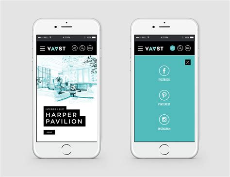 Responsive Web Design For Architecture Studio On Behance