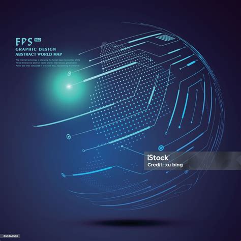 세계화 국제화를 의미 하는 3 차원 추상 행성 0명에 대한 스톡 벡터 아트 및 기타 이미지 0명 3차원 형태 가상현실 Istock