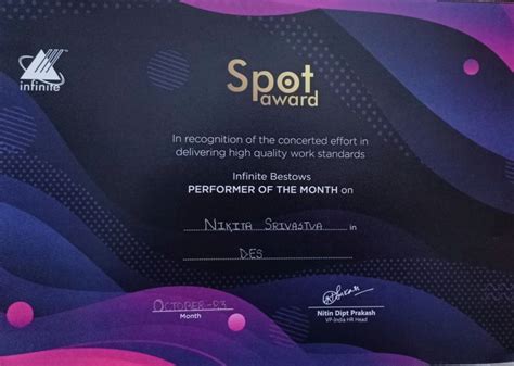 Nikita Srivastava On Linkedin Infinite Performance Teamwork