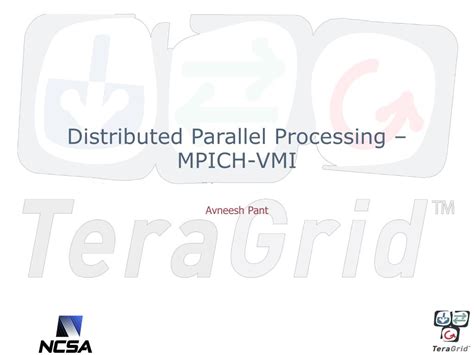 Ppt Distributed Parallel Processing Mpich Vmi Powerpoint