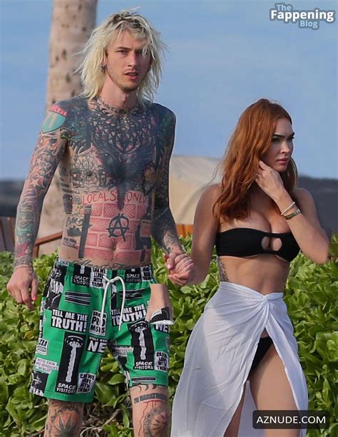 Megan Fox Sexy Seen With Mgk Shows Off Her Hot Figure In Hawaii Aznude