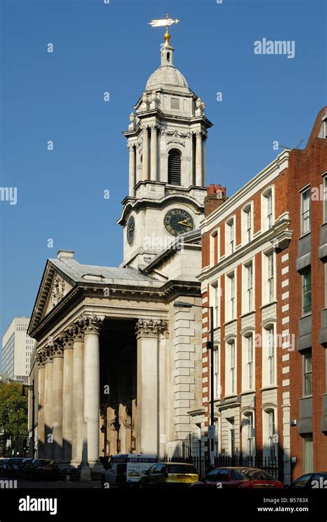 St Georges Street Mit St Georges Kirche Hannover Square Mayfair