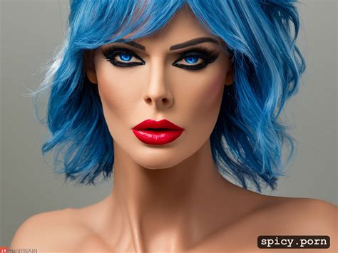 Image Of Extreme White Black Hair Blue Eyes Highres Medium Ass Ultra Detailed Spicyporn