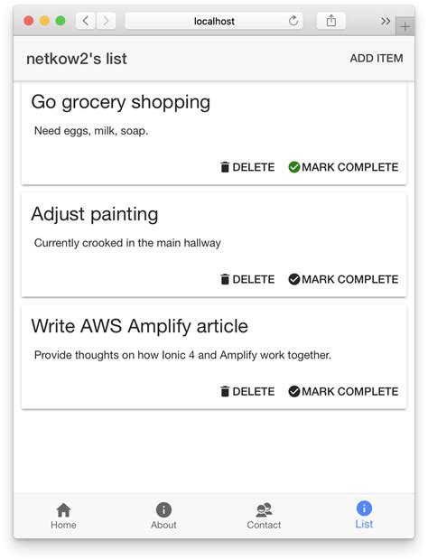 Adding Aws Amplify To An Ionic 4 App Ionic Blog