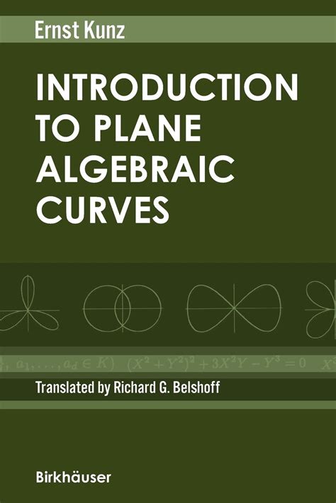 Introduction To Plane Algebraic Curves Campus Book House
