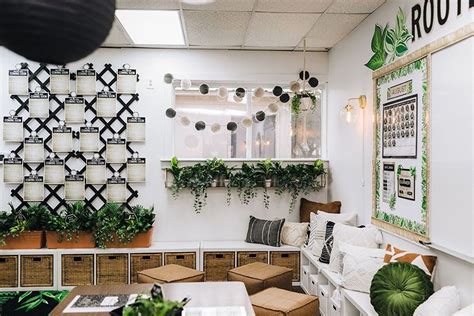 The Simply Boho Classroom Makeover By Schoolgirl Style Is Every Bit Of