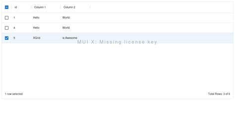 DataGridPro Customized Operators To Include Selected Codesandbox