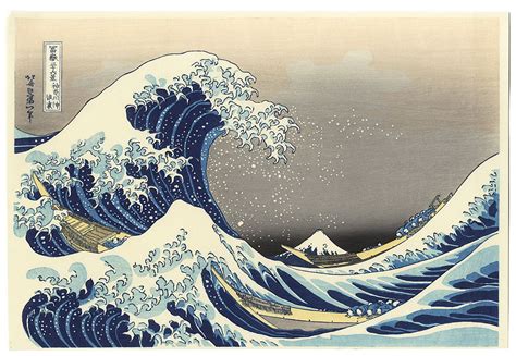 Hokusai 1760 1849 The Great Wave Fuji Arts Japanese Prints