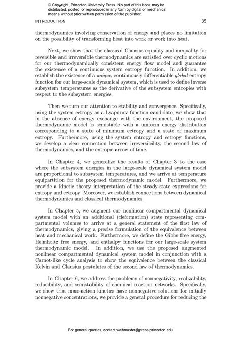 A Dynamical Systems Theory Of Thermodynamics Princeton University Press