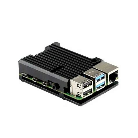 aluminum alloy cooling heatsink armor metal case for raspberry pi 4