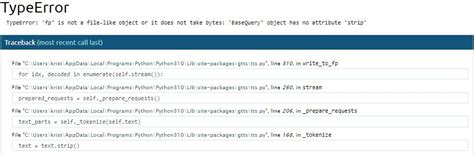 Python Typeerror Fp Is Not A File Like Object Or It Does Not Take
