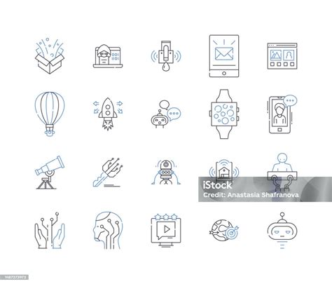 Experimental Science Line Icons Collection Hypothesis Empirical Variables Control Independent