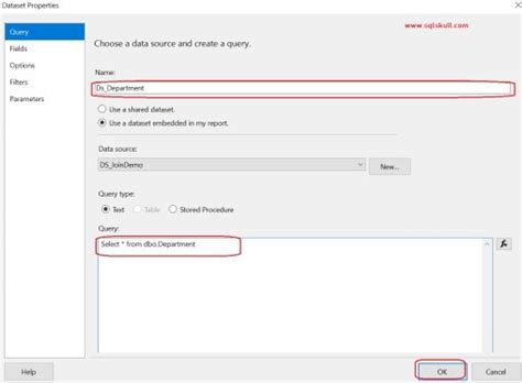 Join Two Datasets In Ssrs Sqlskull