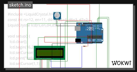 Lcd Interfacing Wokwi ESP STM Arduino Simulator