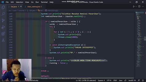Program Atm Sederhana Youtube