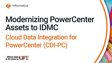 Modernizing Powercenter Assets To Idmc With Cdi Pc Youtube