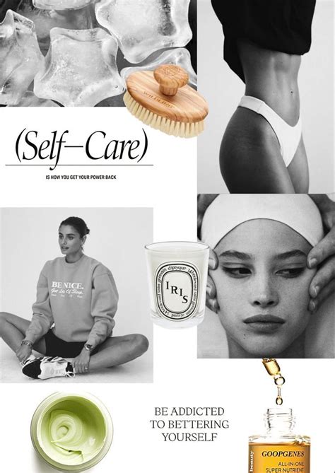 That Girl Aesthetic Self Care Vision Board Artofit