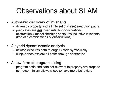 Ppt Software Model Checking With Slam Powerpoint Presentation Free Download Id210619