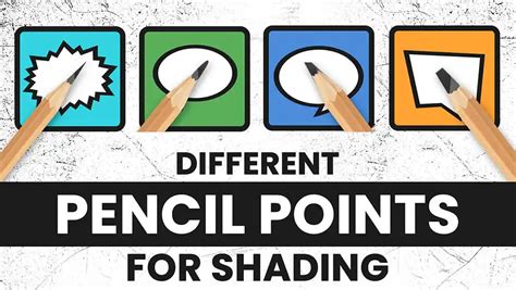 Different Pencil Shading Points Vaareesaa