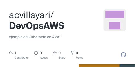 github acvillayari devopsaws ejemplo de kubernete en aws