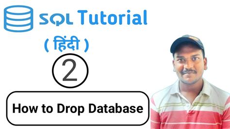 How To Drop Delete Database Sql Tutorial In Hindi Youtube