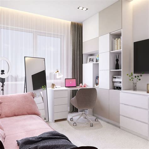 Детская для девочки подростка 15м2