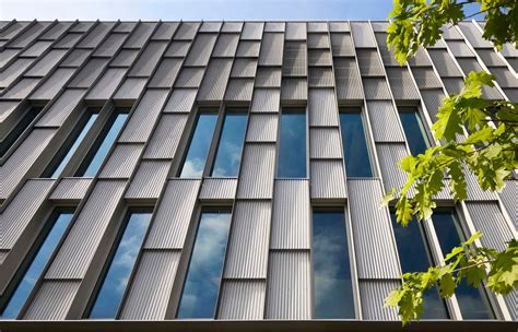 Miller Hulls New Health Sciences Building Features An Opaque Facade Of Corrugated Metal