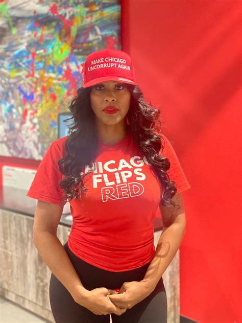 Chicago Flips Red Unisex Usa Made Midweight T Shirt 5040 Chicago
