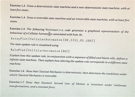 Solved Exercise 1 3 Draw A Deterministic State Machine And A 1 Answer Transtutors