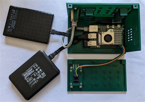 Raspberry Pi5 Powered Small Network Attached Storage Nas Enclosure By